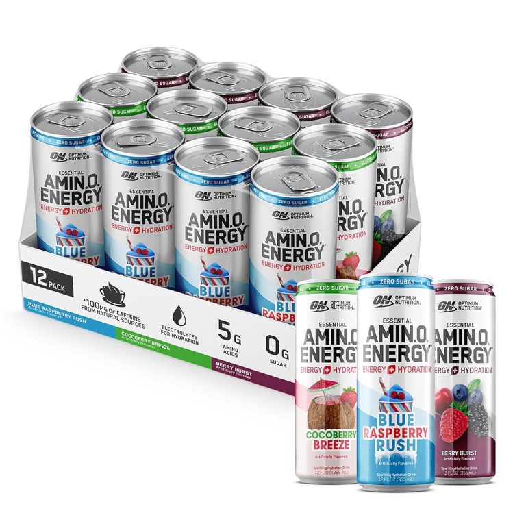 Best Energy Drink - Optimum Nutrition Amino Energy Sparkling Hydration ...