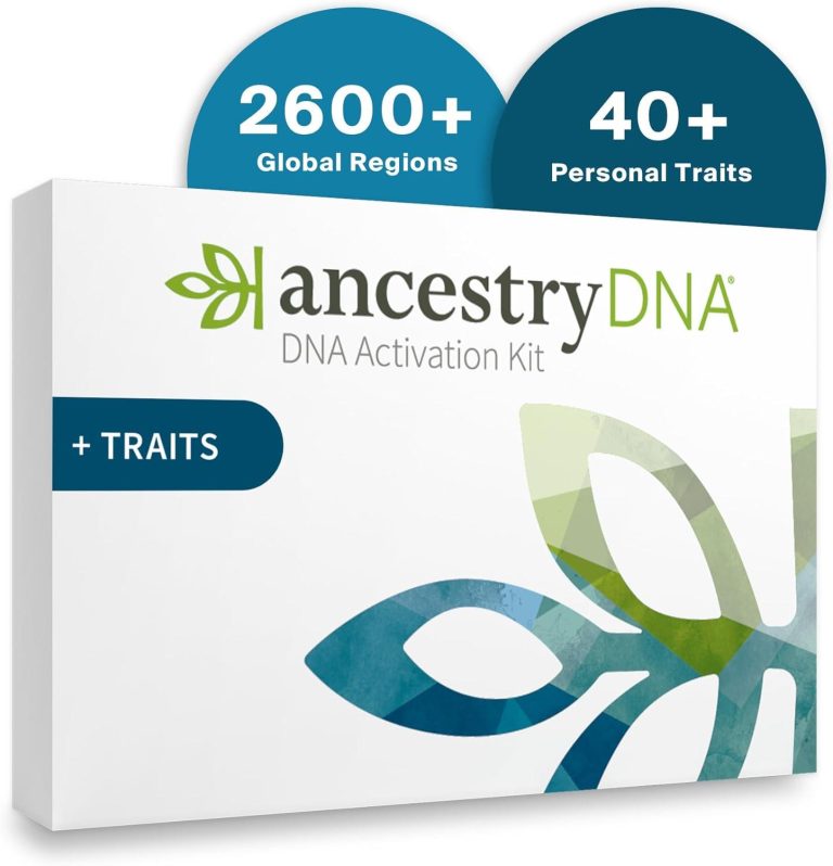 Best Genetic Test - AncestryDNA + Traits Genetic Test Kit Review