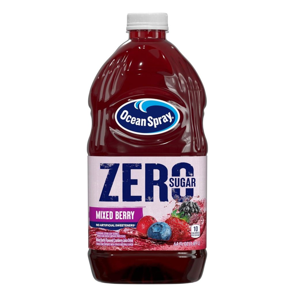 Best Zero Sugar Juice - Ocean Spray® Mixed Berry Drink Review