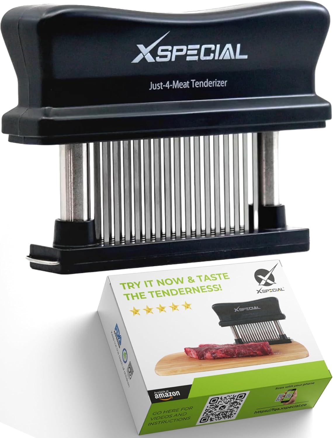 Best Kitchen Tools - Meat Tenderizer Tool 48 Blades Stainless Steel ...