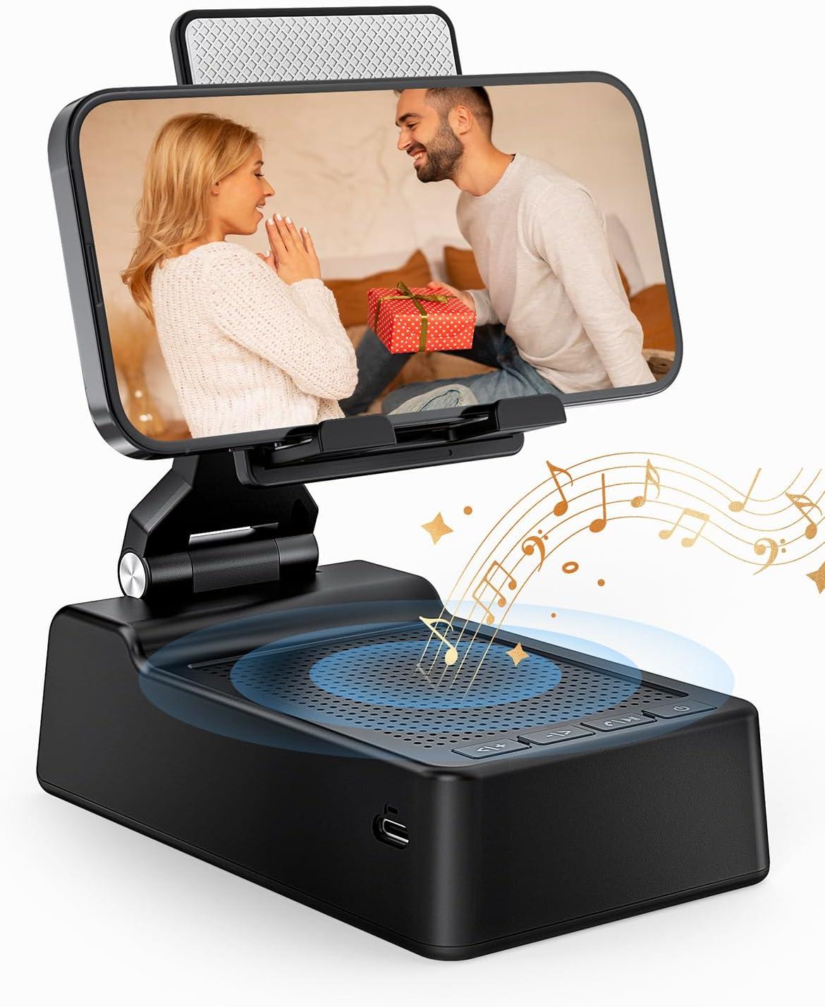 Interesting Phone Stand With Bluetooth Speaker Photos